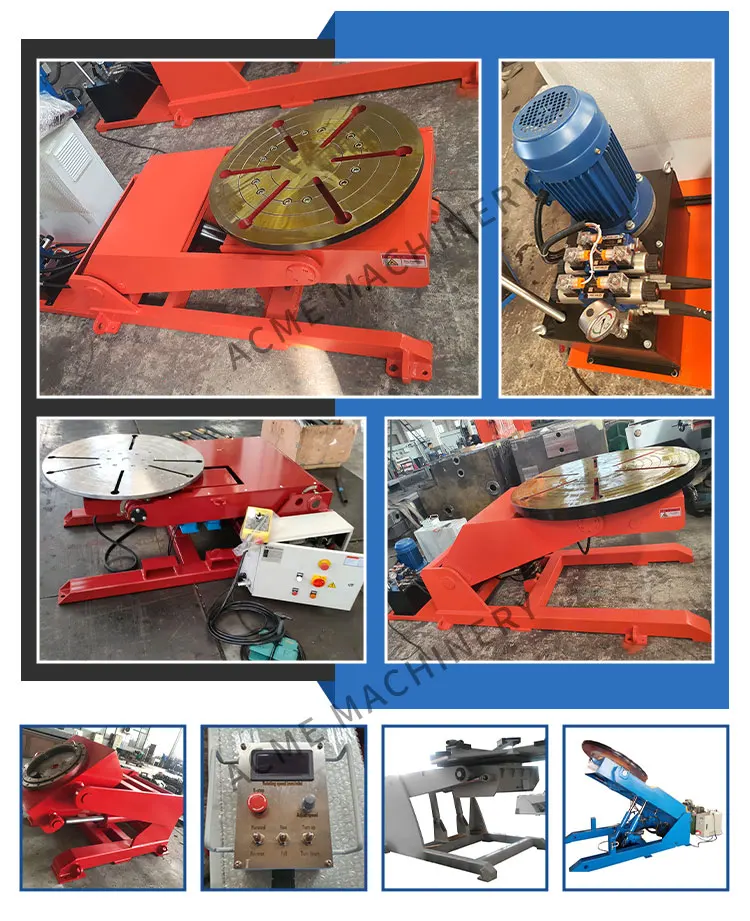Wph Positioner Hydraulic Welding Positioners For Industrial Welding ...