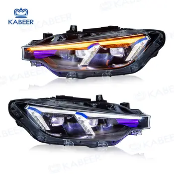 F30 Led Headlight Assembly For Bmw 3 Series F30 2009-2014 Halogen Xenon ...