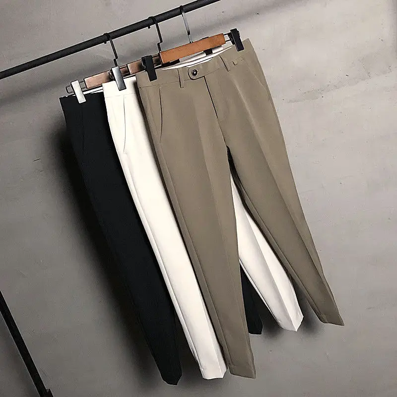 Wholesale Of Men's Small Foot Suit Pants And Casual Trousers In Spring ...