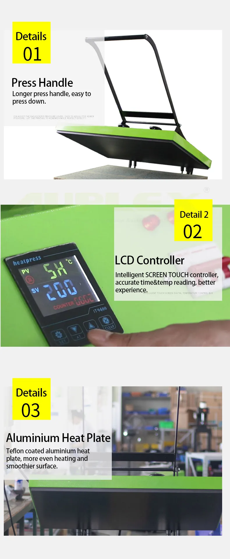 Large Format Heat Transfer Machine - High Productivity