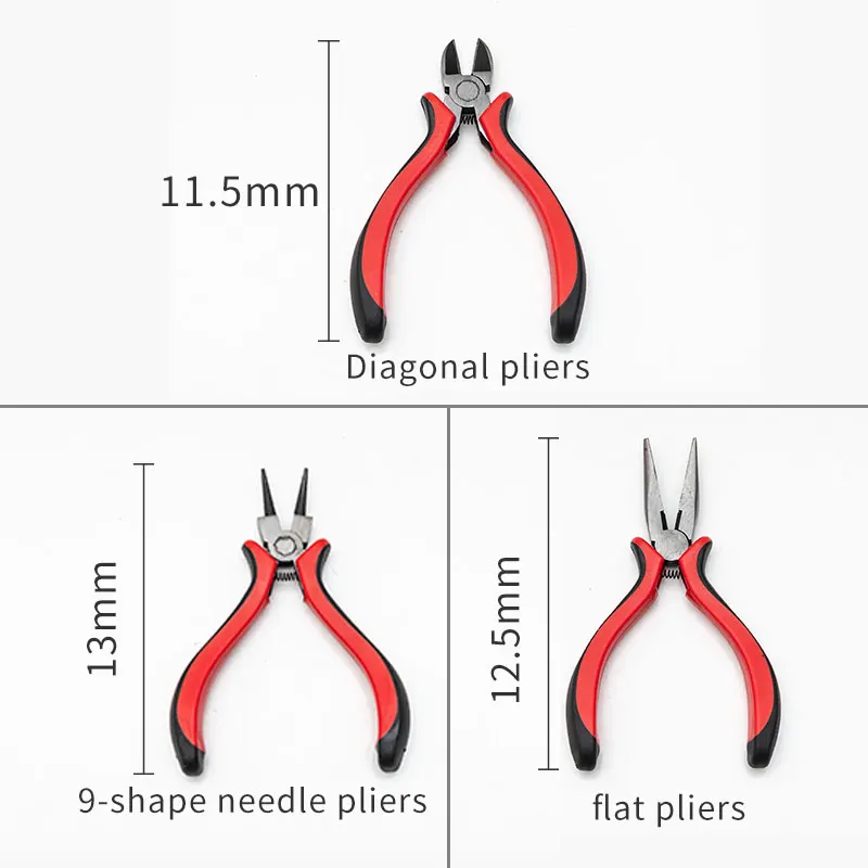 Jewelry Making Pliers Set - Long Nose & Crimping Pliers, Oem