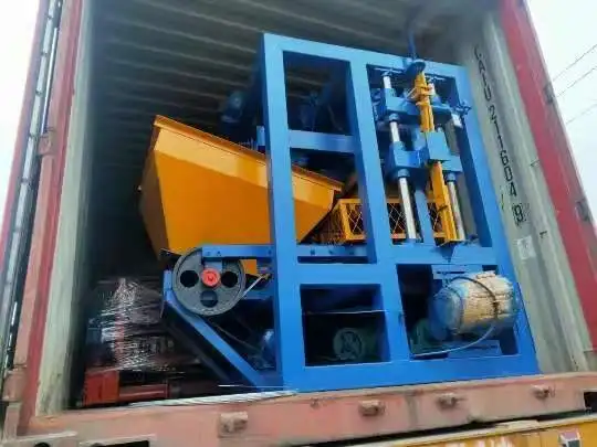 QT4-26 Cement Block Making Machine to Liberia - Easy & Efficient