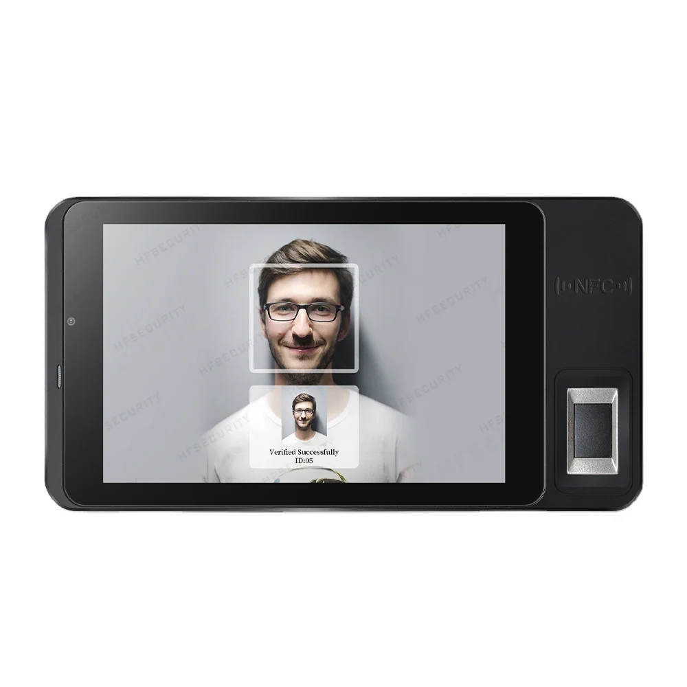Hfsecurity Fp07 Rubber Rugged Tablet Biometric Nfc 2d Barcode Scanner ...