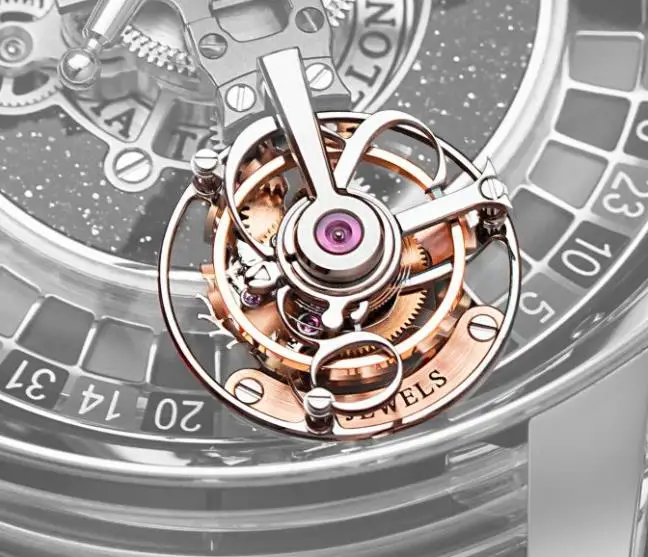 High End Jacob Roulette Mechanical Watch - 30bar Water Resistant