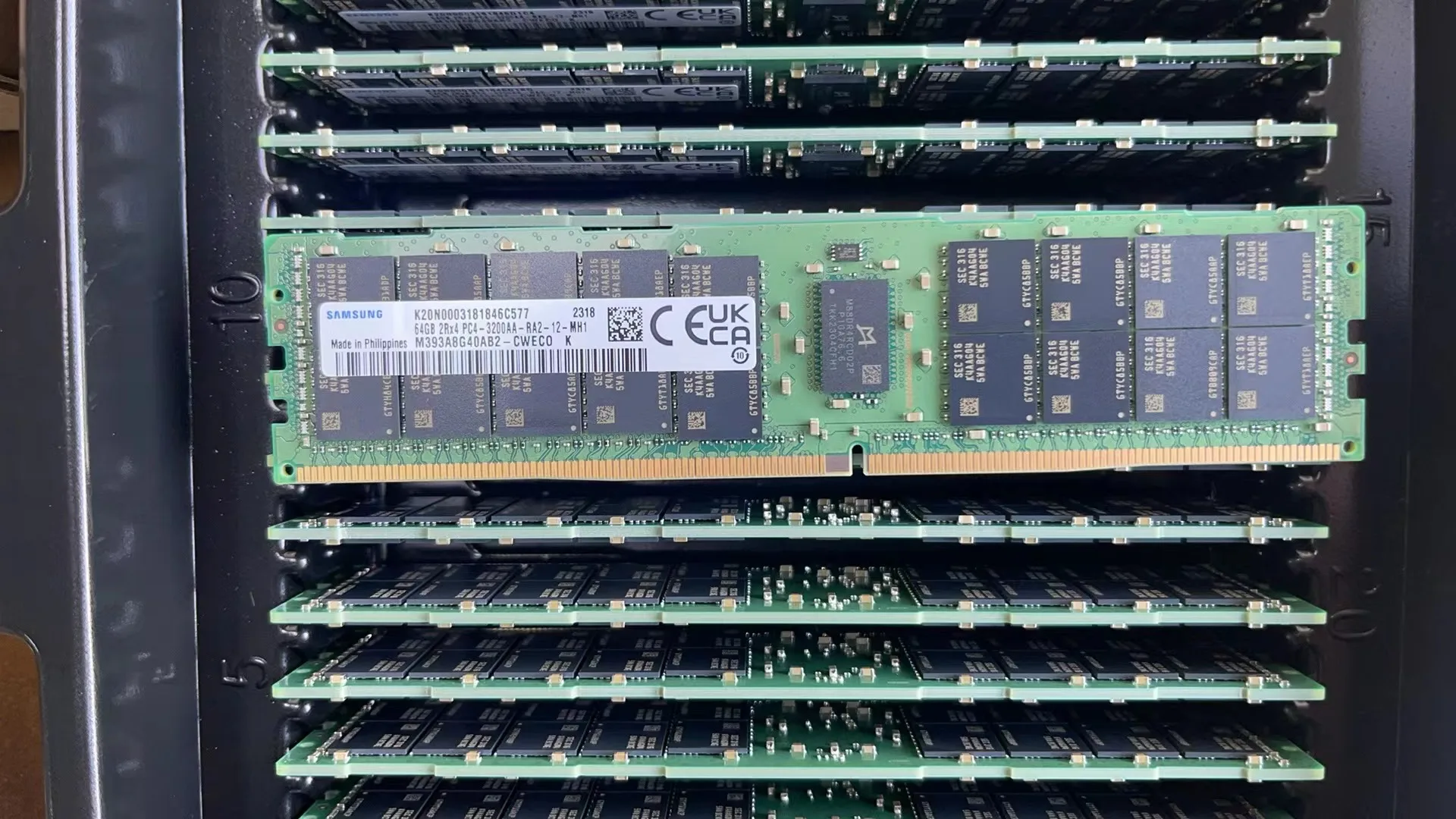 In Stock Memory 3200HZ ECC REG DDR4 RAM Memory 64GB M393A8G40AB2-CWE ...