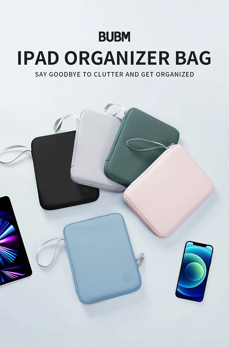 BUBM 2024 PVC Laptop Bags - Waterproof & Stylish Protection