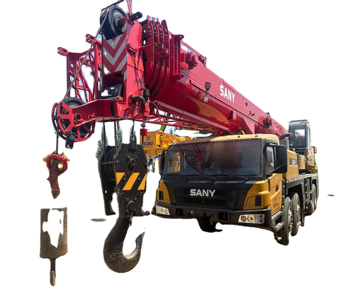 Used Mobile Crane Sany SAC1300T7 STC800E STC1000 all terrain crane ...