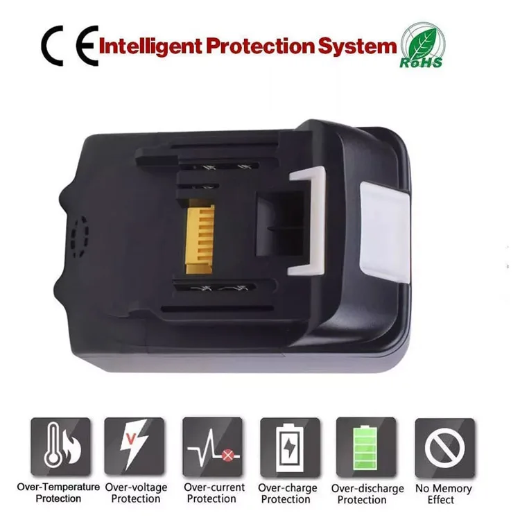 for makita 18v battery 5ah 5000mah replacement cordless power tool battery bl1830 bl1840 bl1850 18 volt battery tools makita Alibaba