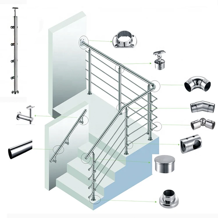 Stainless Steel Cable Railing Fittings - Durable & Stylish