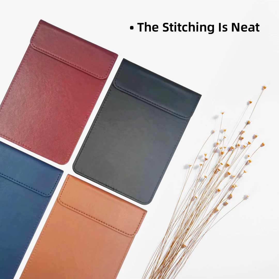 Restaurant and Hotel Supplies - Stylish Black PU Leather Menu Board