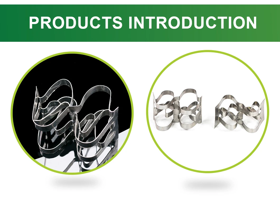 Mass Transfer Metal Random Tower Packing Ss304 316 410 Stainless Steel ...