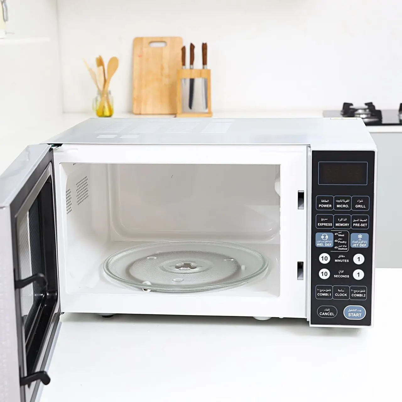 20l Microwave Oven Home Appliances Heating Turntable Quality Digital ...