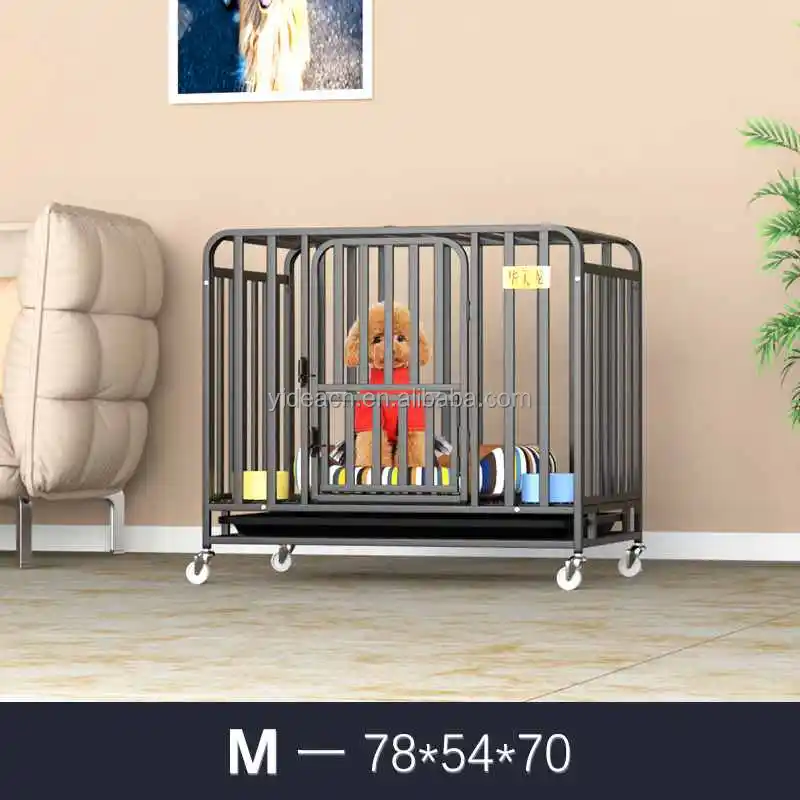 Indoor Heavy Duty Dog Iron Cages All Square Tube Crates Are Used As Pet ...