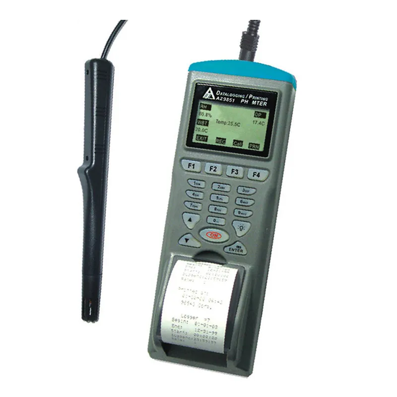 Az9851 Humidity Hygrometer Datalogger With Printer - Buy Humidity ...