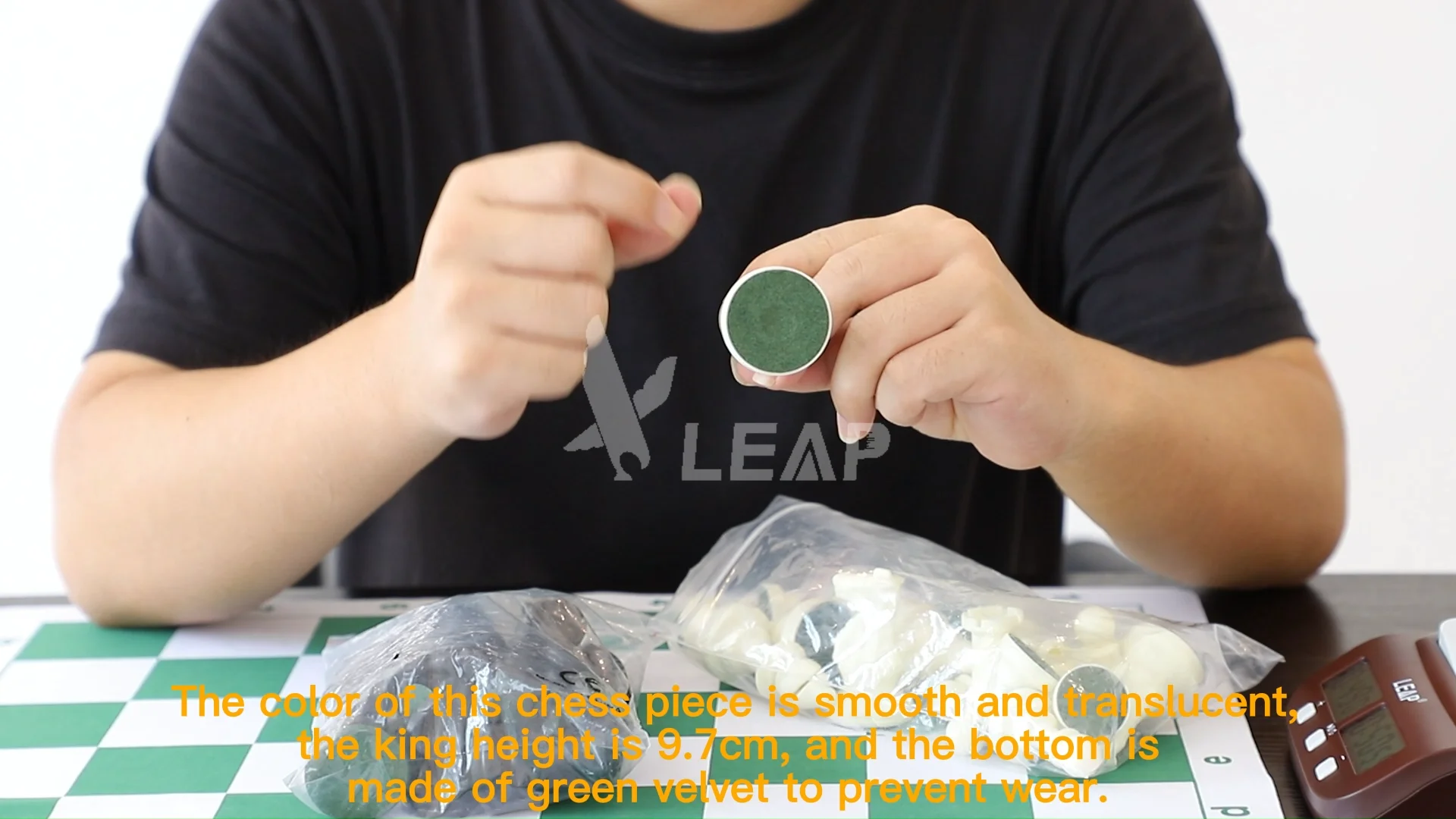 Tournament Heavy Chess Pieces With King Tall 3.75 Inch Wg-qz02 Weighted ...