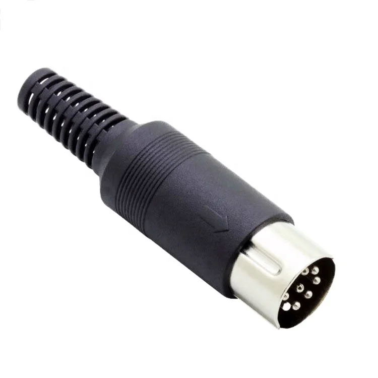 DIN Male 8 Pin Plug Cable Connector| Alibaba.com