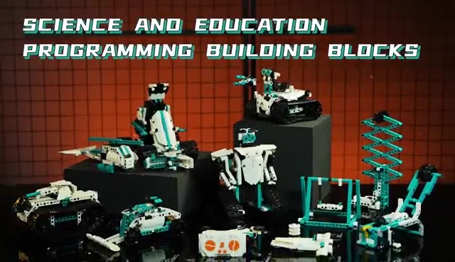 5in1 Education Construction Programming Robotic Kit Building Bricks Diy ...