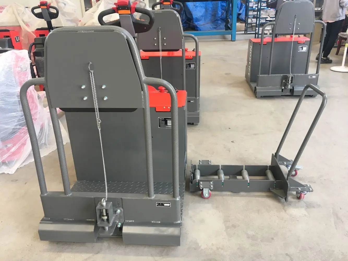 TGA Tractor Is Driven by an Electric Motor Used for the Transportation ...