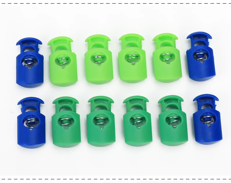 Wholesale Multiple Color Plastic Cord Lock Plastic Spring Toggle End ...