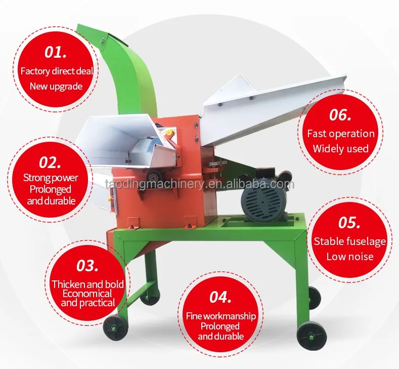 Safe Operation Tractor PTO Straw Chopper Machine Prices in Kenya