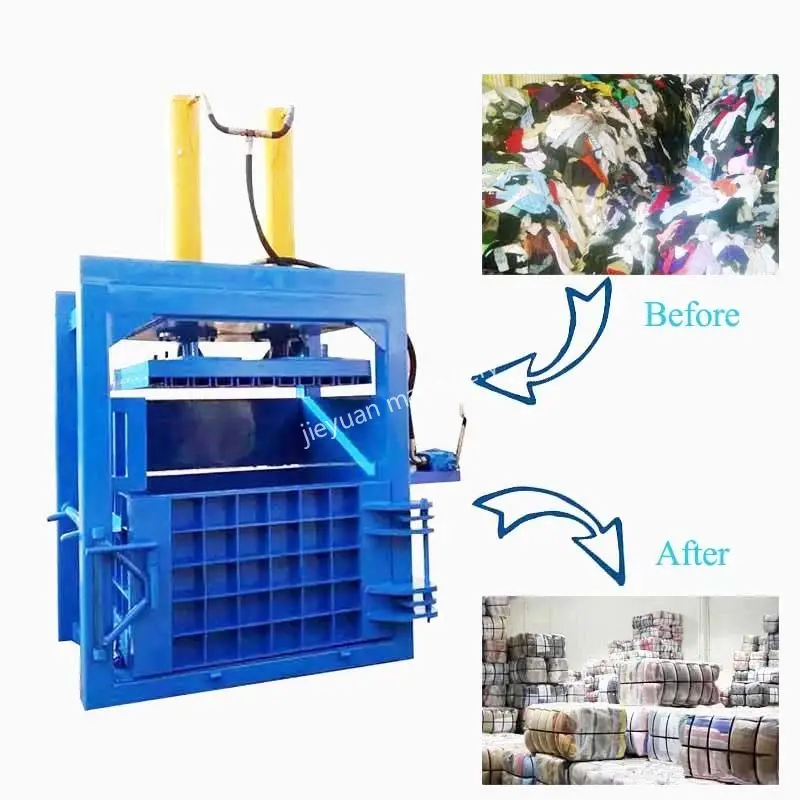 Hydraulic Baler Machine Cardboard Compressing Machine Baler Packing ...