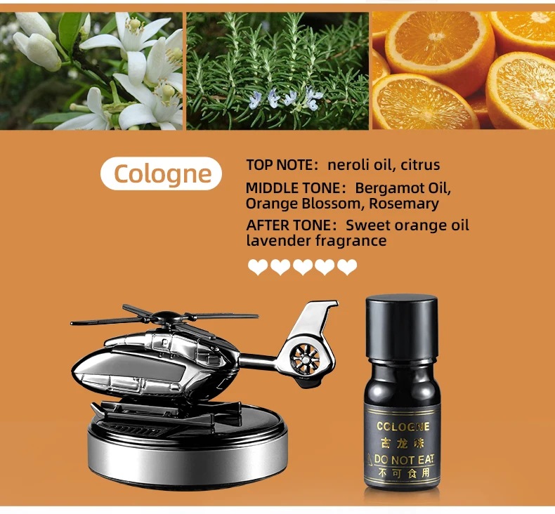 Dashboard Windmill Solar Energy Rotating Aromatherapy Air Freshener ...