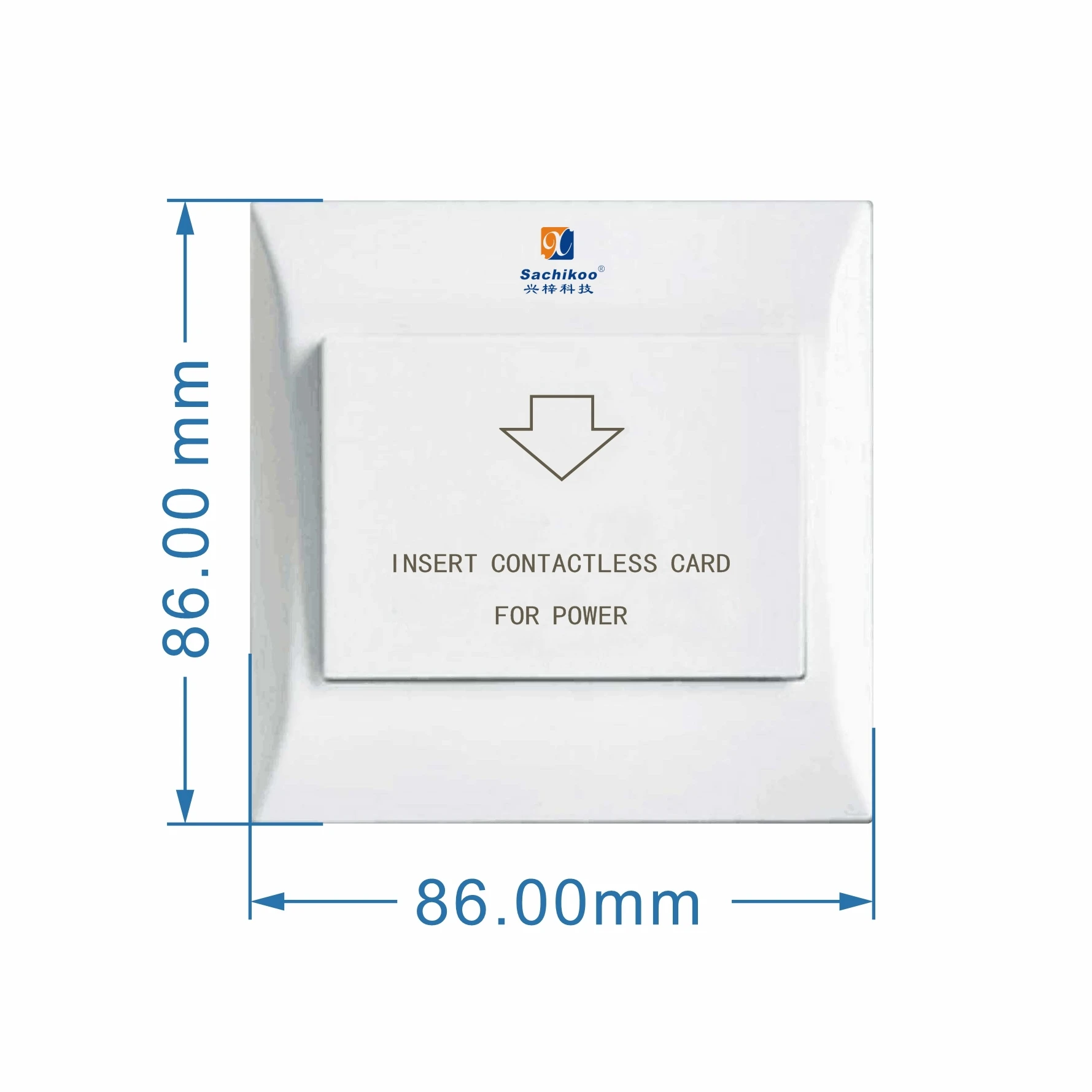 customizable RFID Smart Electric Wall Switch High-Frequency Induction ...