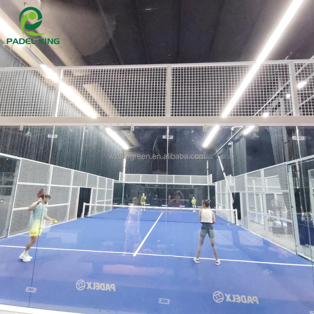 Best Selling Padel King Panoramic Padel Court - Free Rackets & Ball