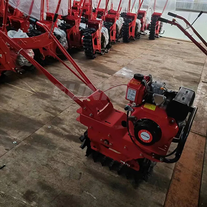Small Plough Machine Cultivator Gasoline and Diesel Engine Mini Self ...