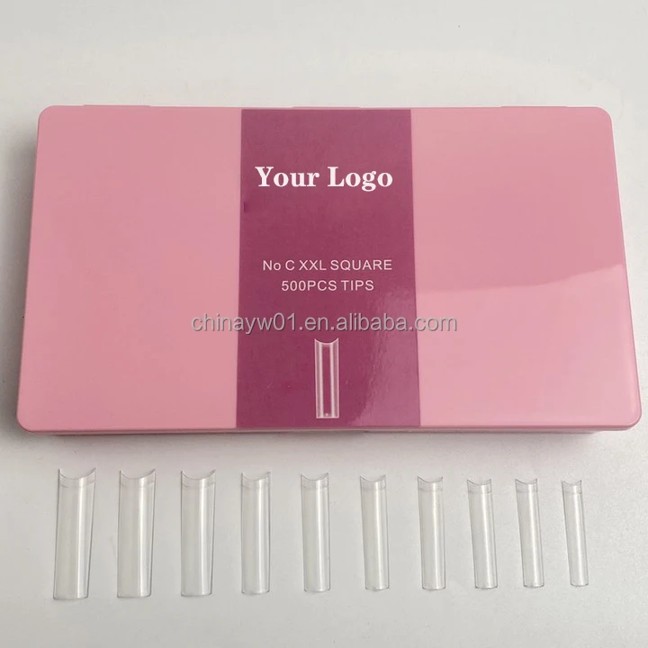 GREENKEM Nail Art Tips Box - Professional Manicure Tools