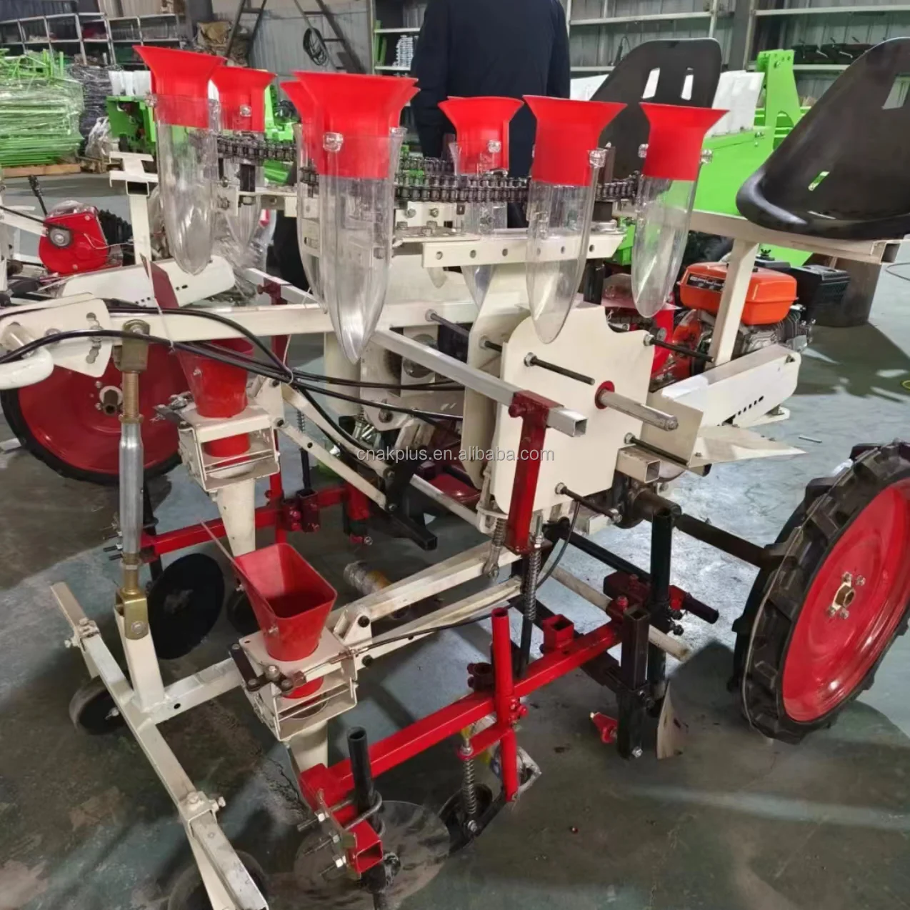 Double Row Seedling Transplanting Machine - High Productivity
