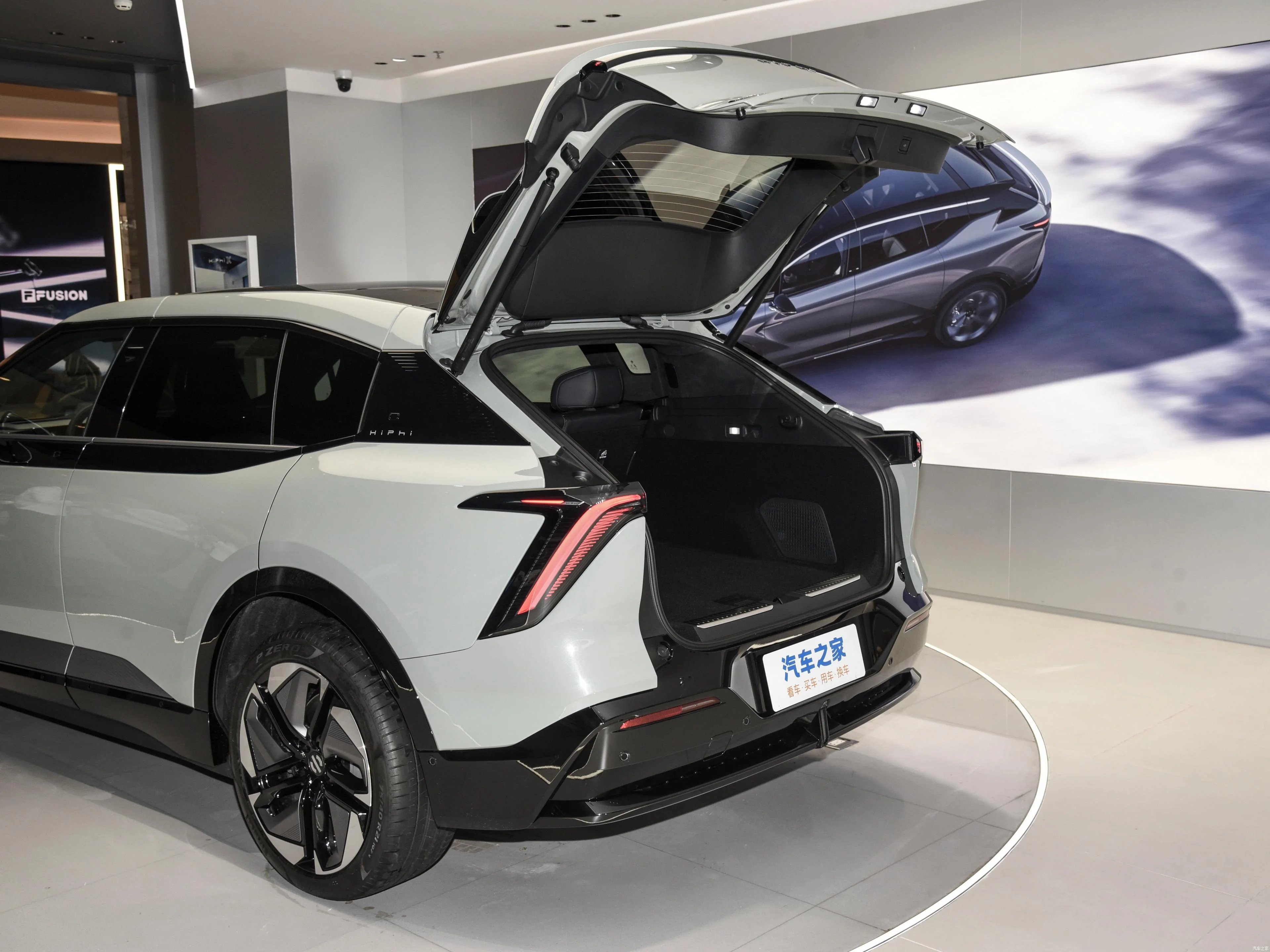 Ultra-long Range Ev Car 5-seat Family Suv Hiphi Y Long Endurance Edition New Energy Vehicles ...