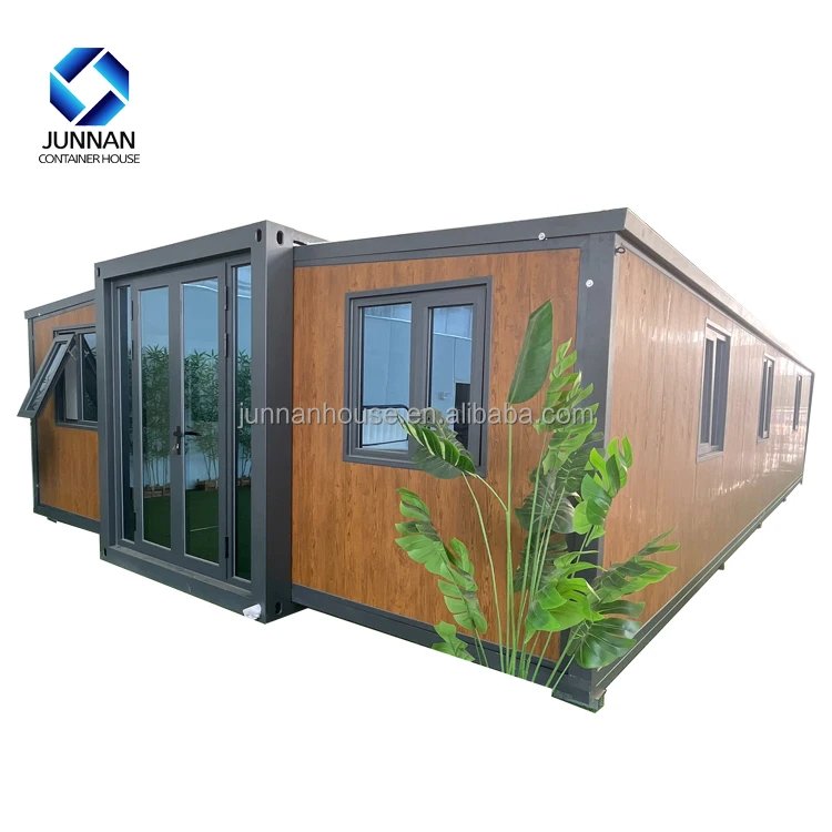 Foldable design Prefabricated container house used as refugee camp ...