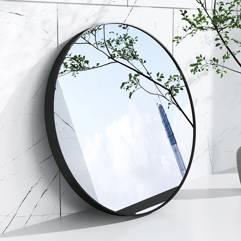 Modern Luxury Decorative Round Aluminium Alloy Framed Home Decor Big ...