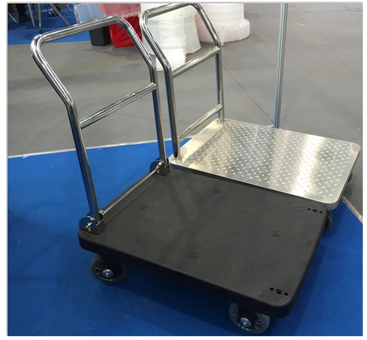 Hand Cart 300kg Heavy Duty Platform Foldable Pushcart/multifunctional ...