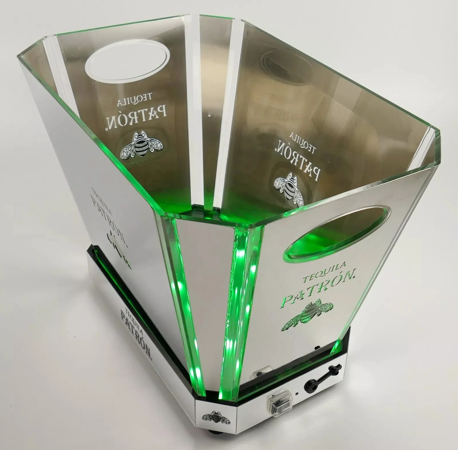 Alibaba.com: Cartridge Tequila LED Bottles Cooler Ice Tub with Mirror ...