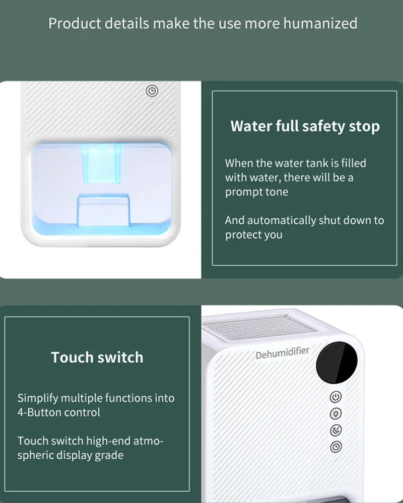 Small Deshumidificador Cabinet Wardrobe Dehumidifier 1l - Buy Wardrobe ...