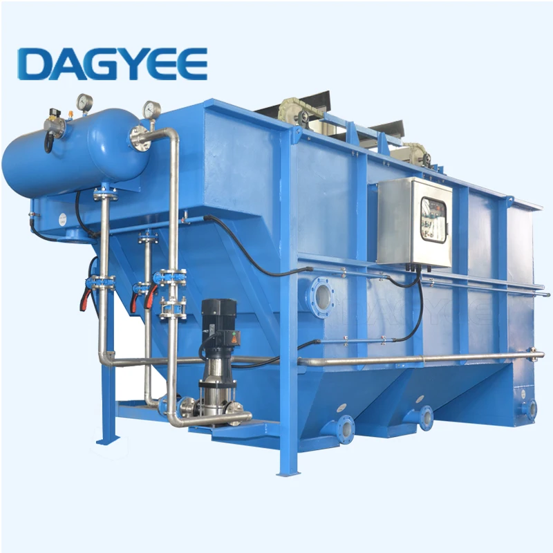 High Flowrate Clarifier Coagulation Circular Integrated Equipment ...