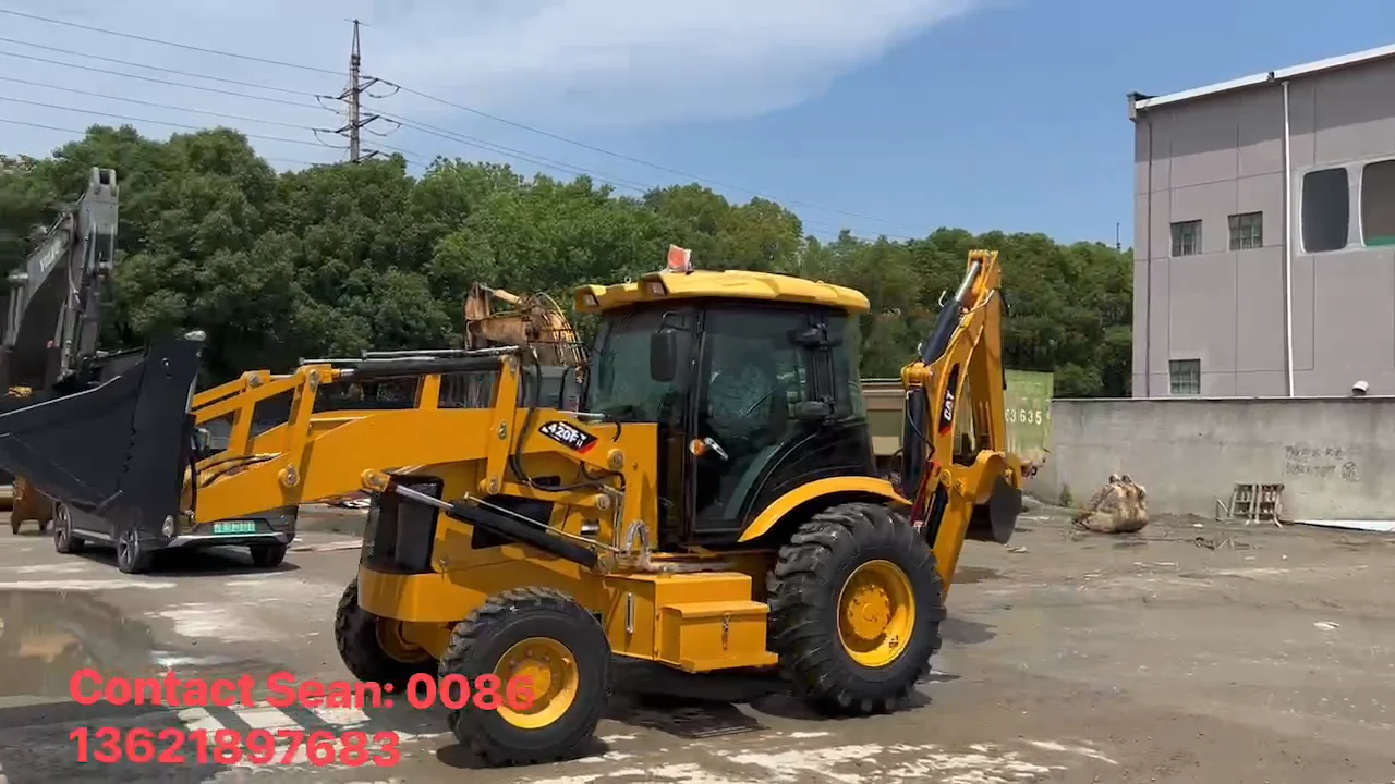 Usa Made Original Caterpillar 420f2 Backhoe Loader And Digger,420f2 Tlb Loader 4*4 ...