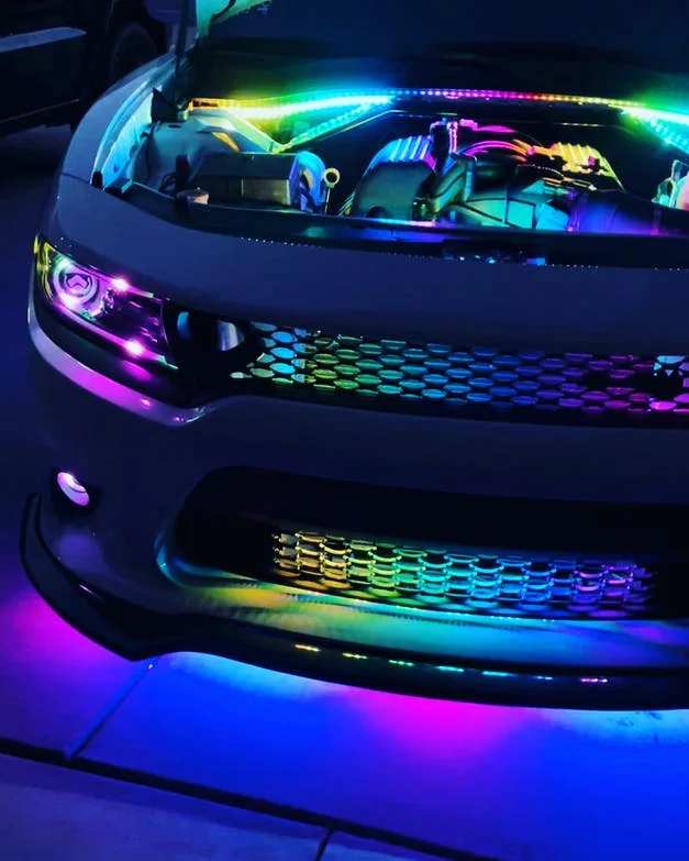 Sequential Strip Light Led Car Angel Eye Headlight Strip Lights Led ...