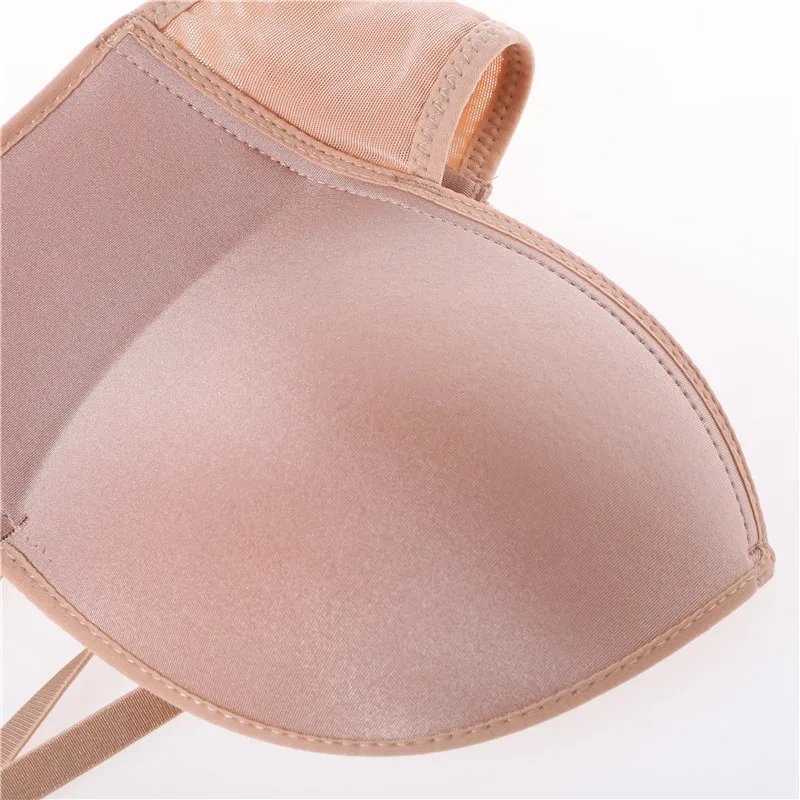 Sexy Women U Shape Front Open Seamless Push Up Bra Deep U Plunge Bra ...