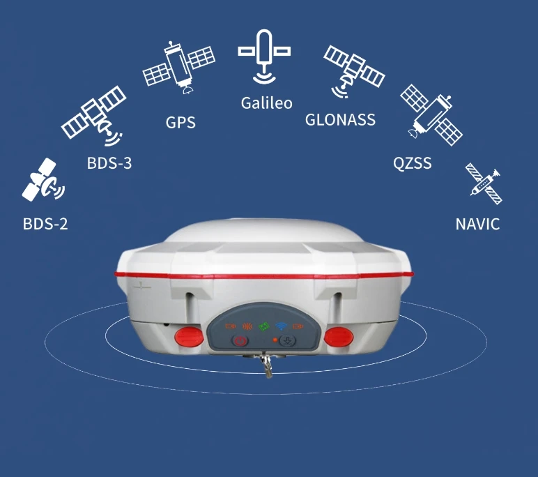 Comnav Sinognss T300 Plus GNSS RTK GPS Receiver with Built-in Antenna