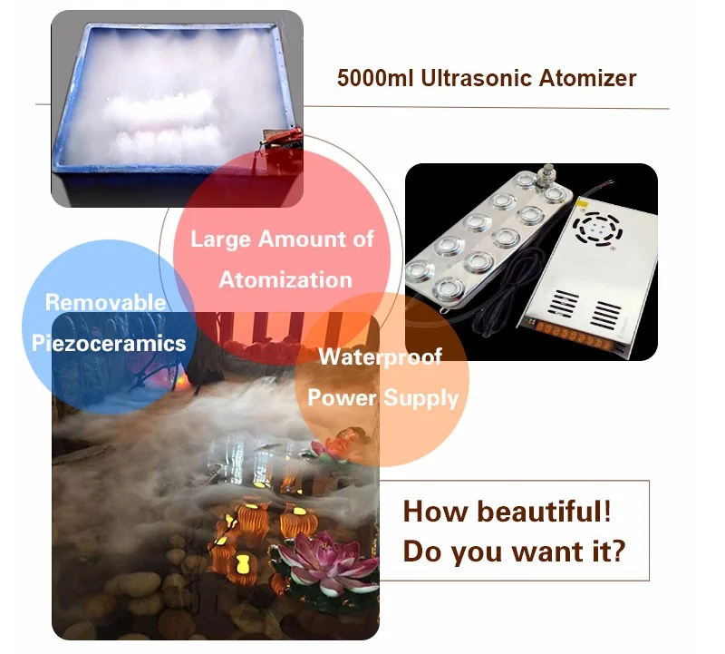 Ultrasonic Atomizer Ultrasonic Industrial Humidifier Ultrasonic Mist ...