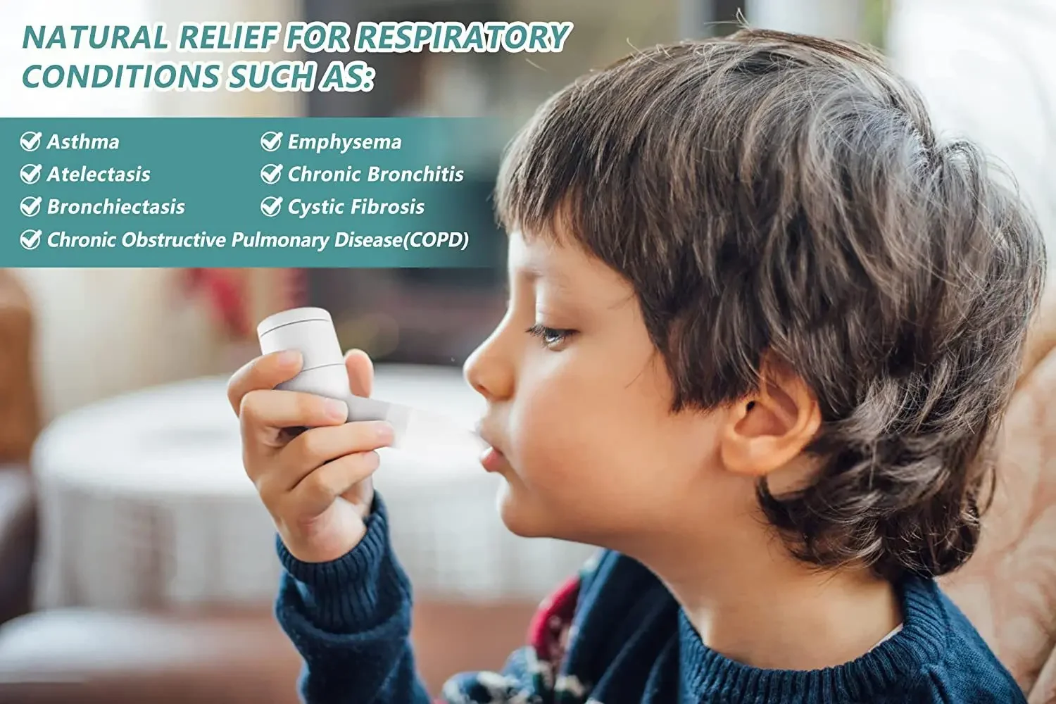 Portable Incentive Spirometer For Lung Expansion & Mucus Clearance