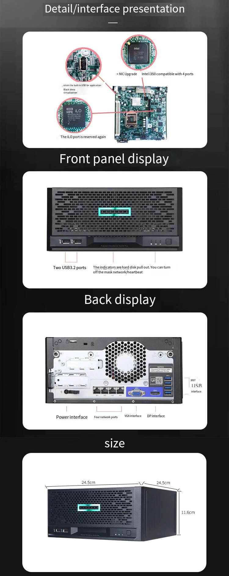Hp Hpe Microserver Gen10 Plus Home Server Nas Network Storage - Buy ...
