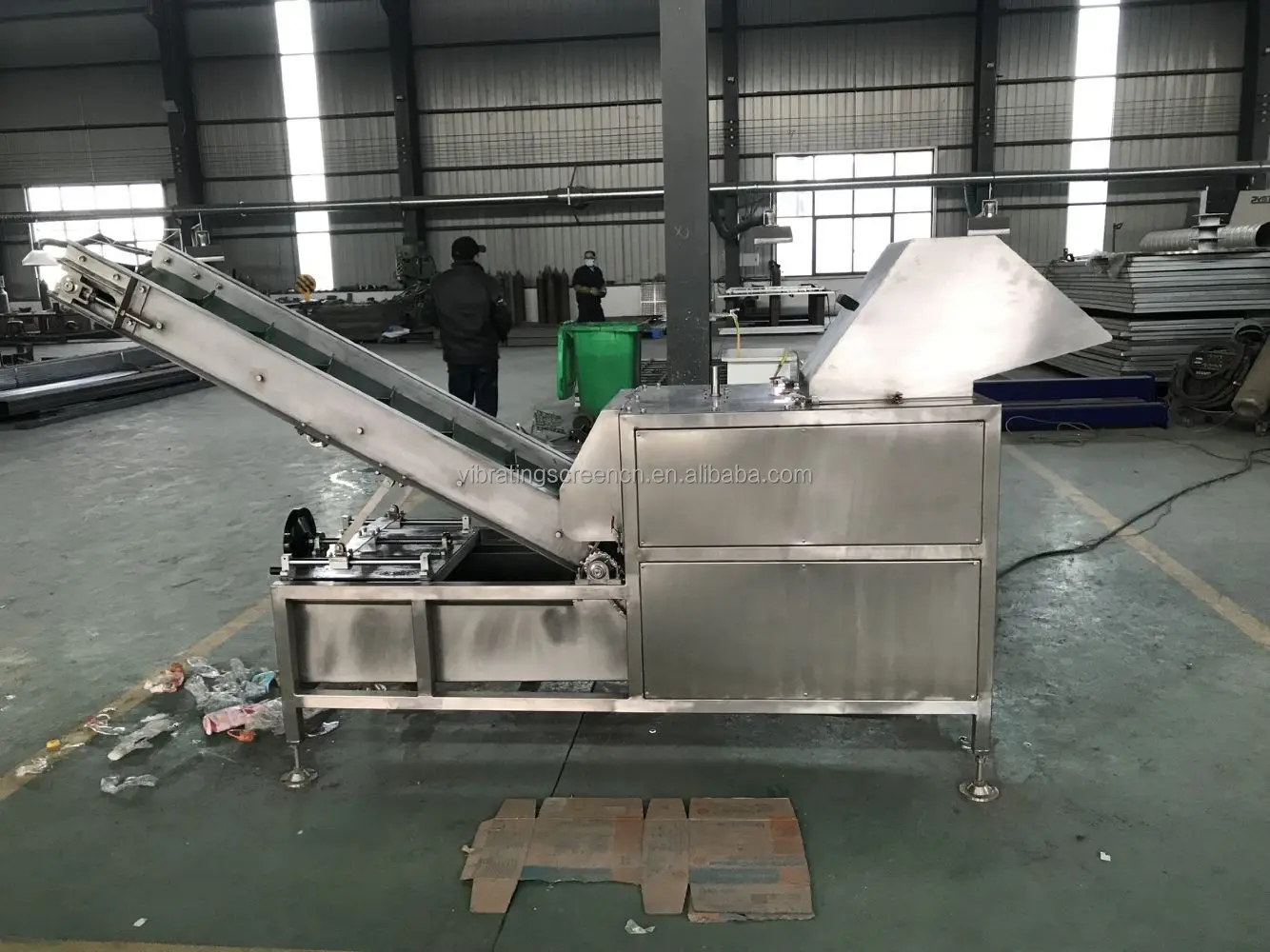 Solid-liquid Separator Recycling Waste Plastic Bottles Crusher/pet ...