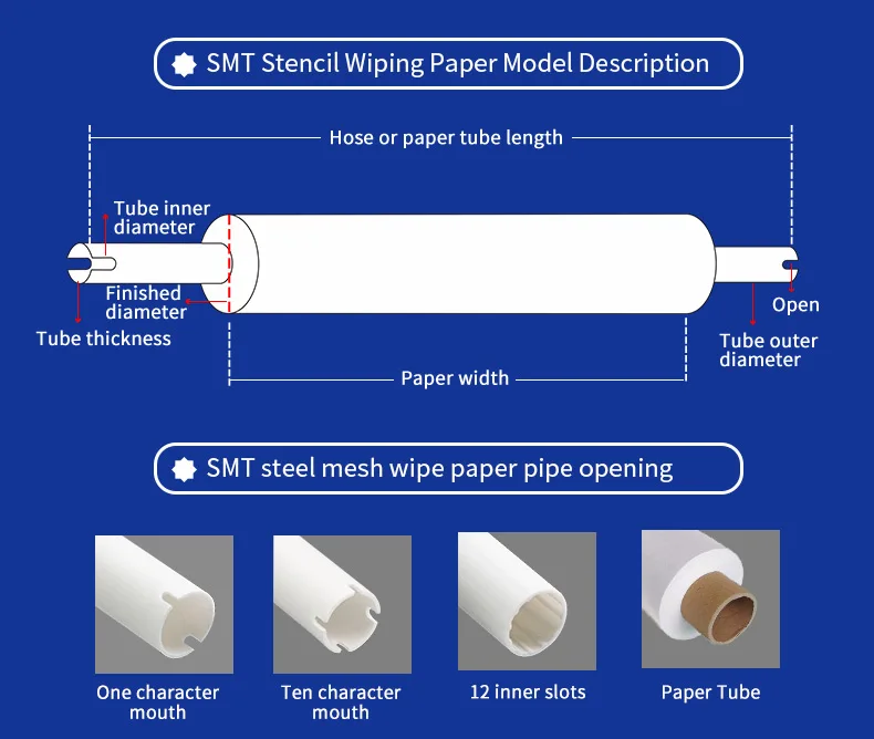 Cleanroom SMT Stencil Wiping Paper - Myesde MSD-99765