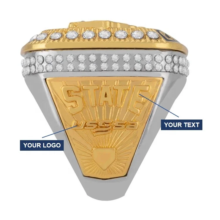 Custom USSSA Tournament All State Championship Rings