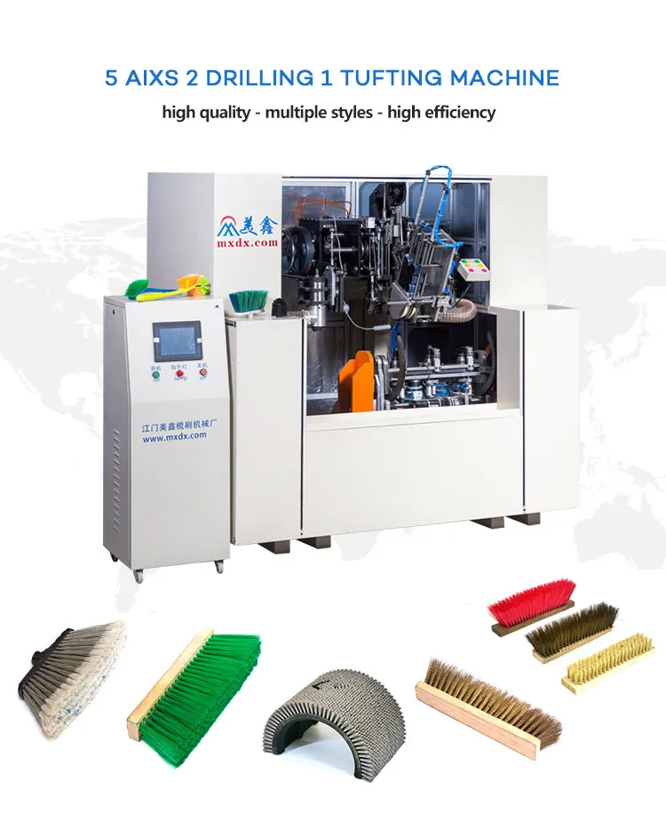 High Production 5 Axis Broom Sewing Machine - Meixin