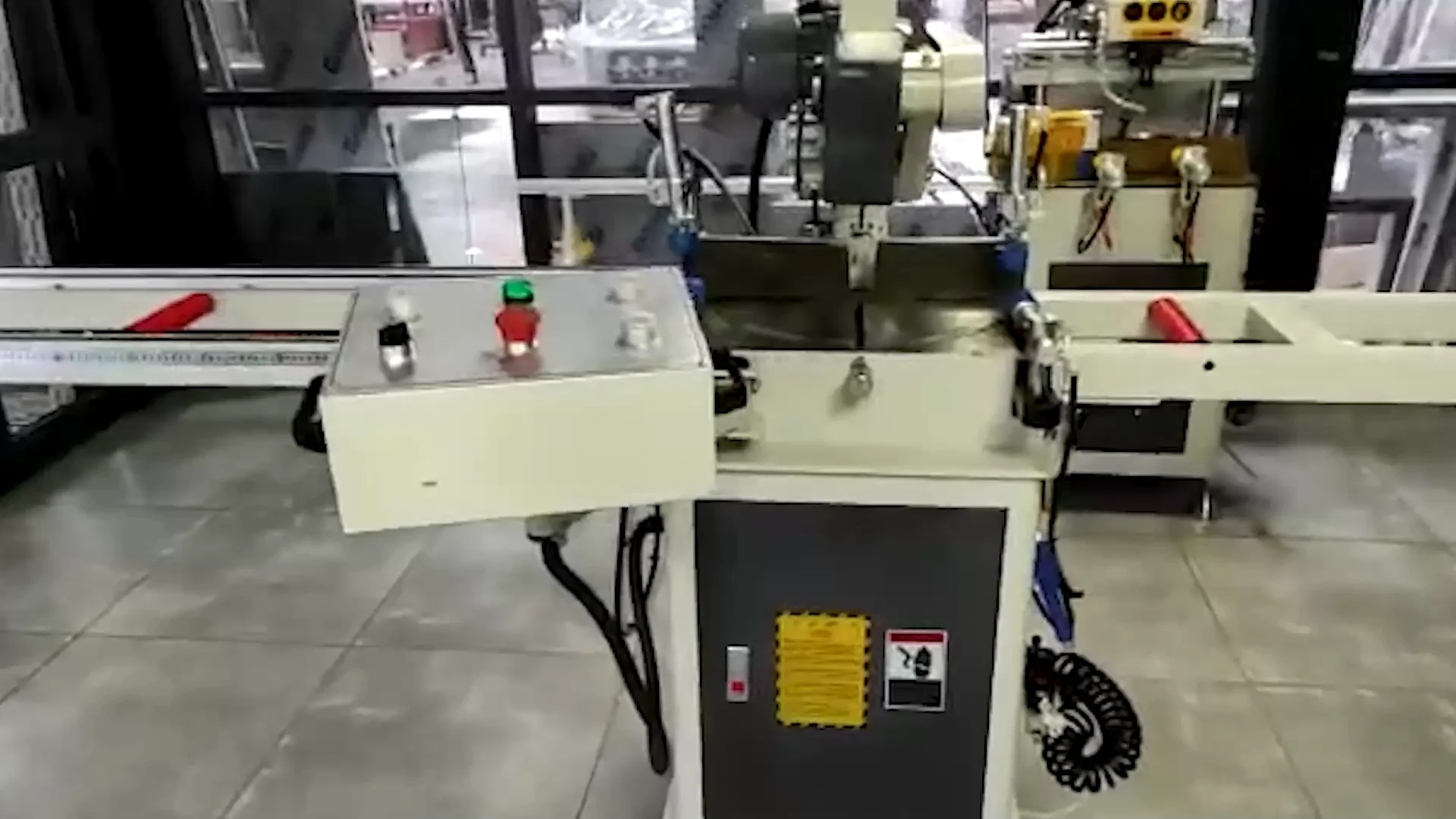 Aluminum Profile Any Angle Mitre Heavy Single Head Window Cutting ...